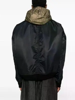 Mihara Yasuhiro Hooded Bomber Jacket