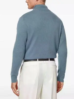 Boggi Milano Cashmere Half-zip Jumper