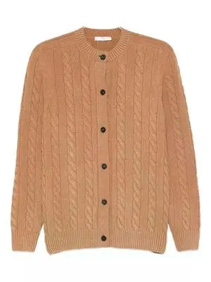 THE ROW Loneke Cable-knit Cardigan
