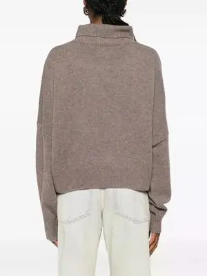 Loulou De Saison Wool-cashmere Blend Roll Neck Sweater