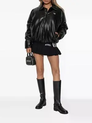 MISBHV Striped Pleated Mini Skirt