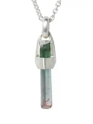 PARTS OF FOUR Sterling Talisman Specimen Necklace - Silver