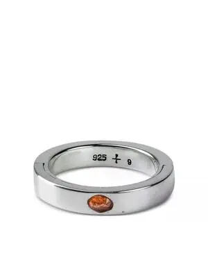 PARTS OF FOUR Sterling Sistema Sapphire Ring - Silver