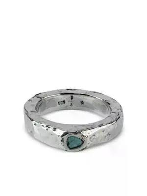PARTS OF FOUR Sistema Diamond Ring - Silver