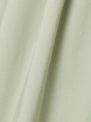 Tibi Pleated Crepe De Chine Wide-leg Trousers