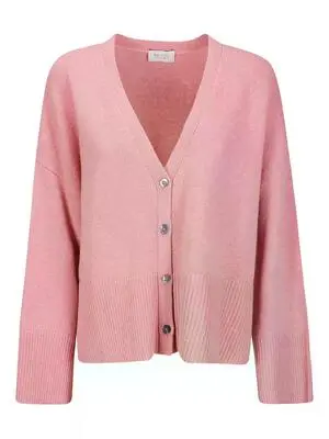 BE YOU Buttoned V-neck Cardigan