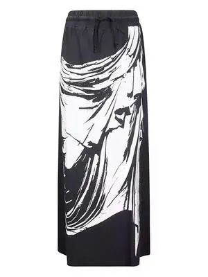 Vaquera Printed Maxi Skirt