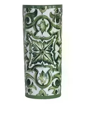 Dolce & Gabbana Majolica Patterned Vase - Green