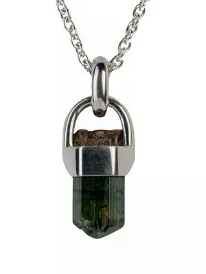 PARTS OF FOUR Talisman Brace-held Necklace - Silver