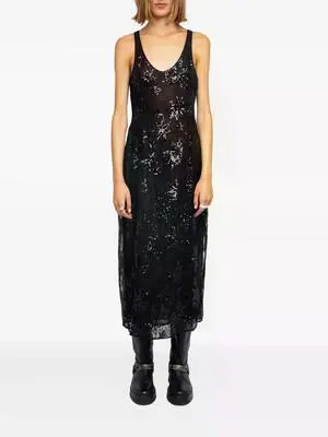 Zadig&Voltaire Rarysa Lace Sequin Dress