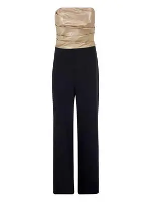 Ralph Lauren Strapless Jumpsuit - Black