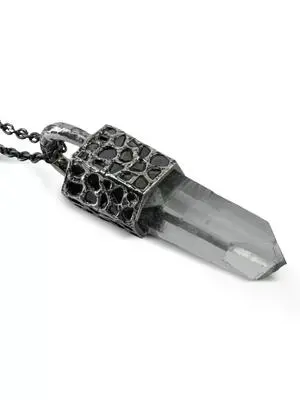 PARTS OF FOUR Pavé Talisman Necklace