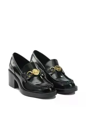 Chloé Medallion Heeled Loafers