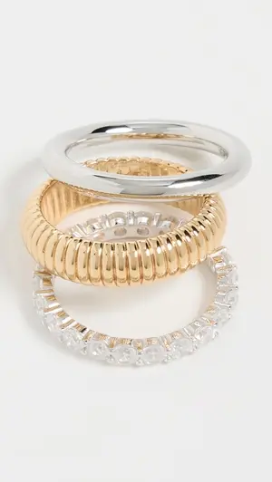 Shashi Roux Ring Set