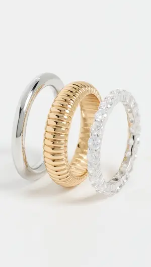 Shashi Roux Ring Set