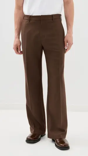 STOCKHOLM SURFBOARD CLUB Sune Relaxed Trousers - Brown
