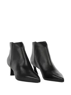 CHANTAL Pointed Toe Leather Boots
