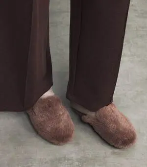 Eberjey Faux Fur Slippers