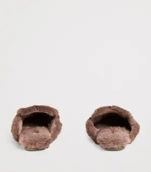 Eberjey Faux Fur Slippers