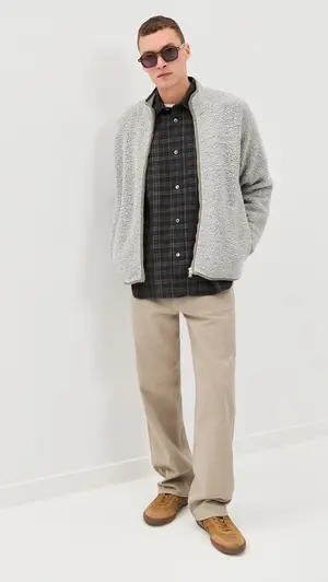 Norse Projects Ole Oversized Wool Check Shirt