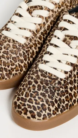 Tory Burch Phoenix Leopard Haircalf Sneakers - Leopard Multi / Leopard Multi