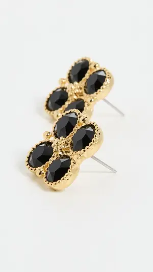 KENNETH JAY LANE Gold Post Earrings