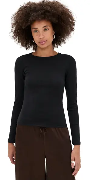 Women's Slim Fit Long Sleeve Tops
