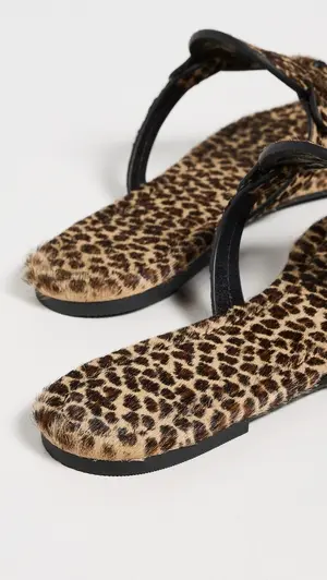 Tory Burch Miller Leopard Print Sandals