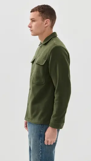 FAR AFIELD Lined Felt Jacket
