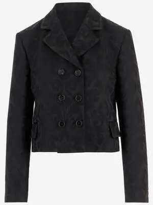 Chloé Double-breasted Wool-blend Jacket