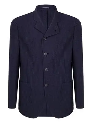 Emporio Armani Textured Wool Jacket