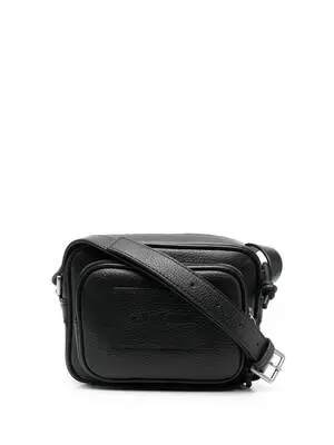 Emporio Armani Leather Camera Bag - Black