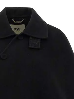 Fendi Double Wool Cape