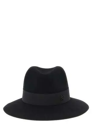 MAISON MICHEL Henrietta Hat - Black