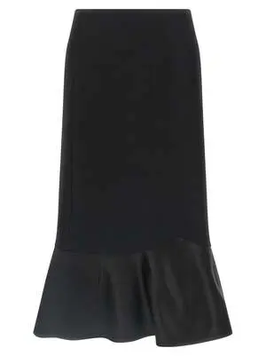Fendi Grain De Poudre Midi Skirt