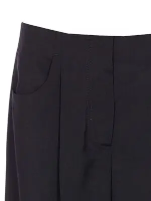 Fendi Wide-leg Wool Trousers