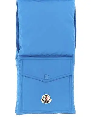 Moncler Padded Scarf - Blue