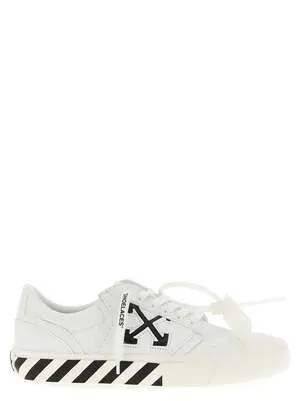 Off White Vulc Undercut Sneakers - White/black
