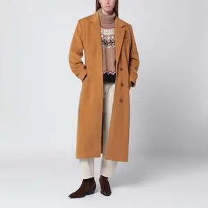 Isabel Marant Wool Blend Single-breasted Coat