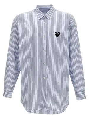 Play Comme Des Garcon Logo Shirts For Women