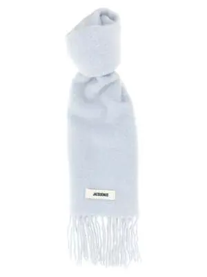 Jacquemus L'echarpe Carro' Scarf - Light Blue