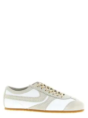 Dries Van Noten Suede Sneakers - White