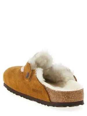 BIRKENSTOCK Boston Shearling-lined Sabots
