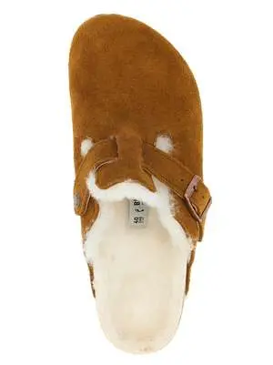 BIRKENSTOCK Boston Shearling-lined Sabots