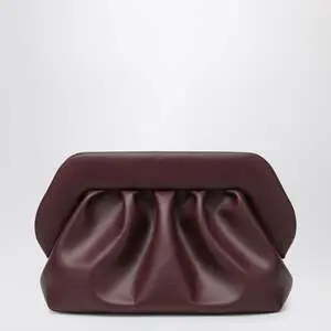THEMOIRE Medium Bios Clutch - Burgundy