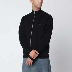 Maison Kitsuné Wool Zip Cardigan