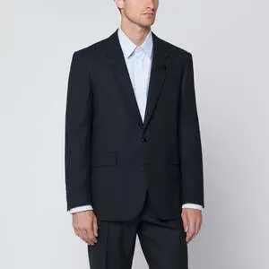 LARDINI Single Breasted Wool Blend Jacket