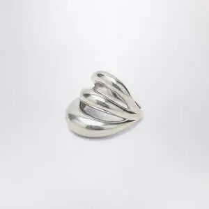 PANCONESI Triptych Blow Up Silver Ring