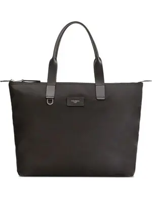 Dolce & Gabbana Adamo Nylon And Leather Tote Bag - Black
