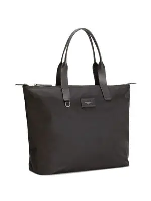 Dolce & Gabbana Adamo Nylon And Leather Tote Bag - Black
